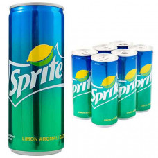 Sprite Sleek Can 6 Pieces x 250ml