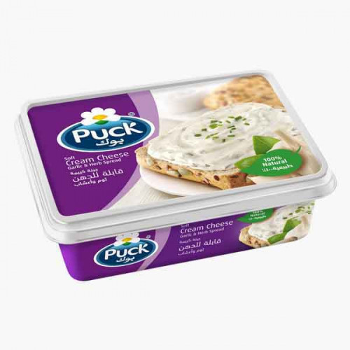 Puck Tubs Garlic Cheese 200g