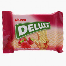 Ulker Deluxe Wafer With Strawberry 39g