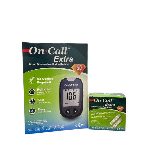 Acon On Call Extra Glucose Monitor+50 Strip